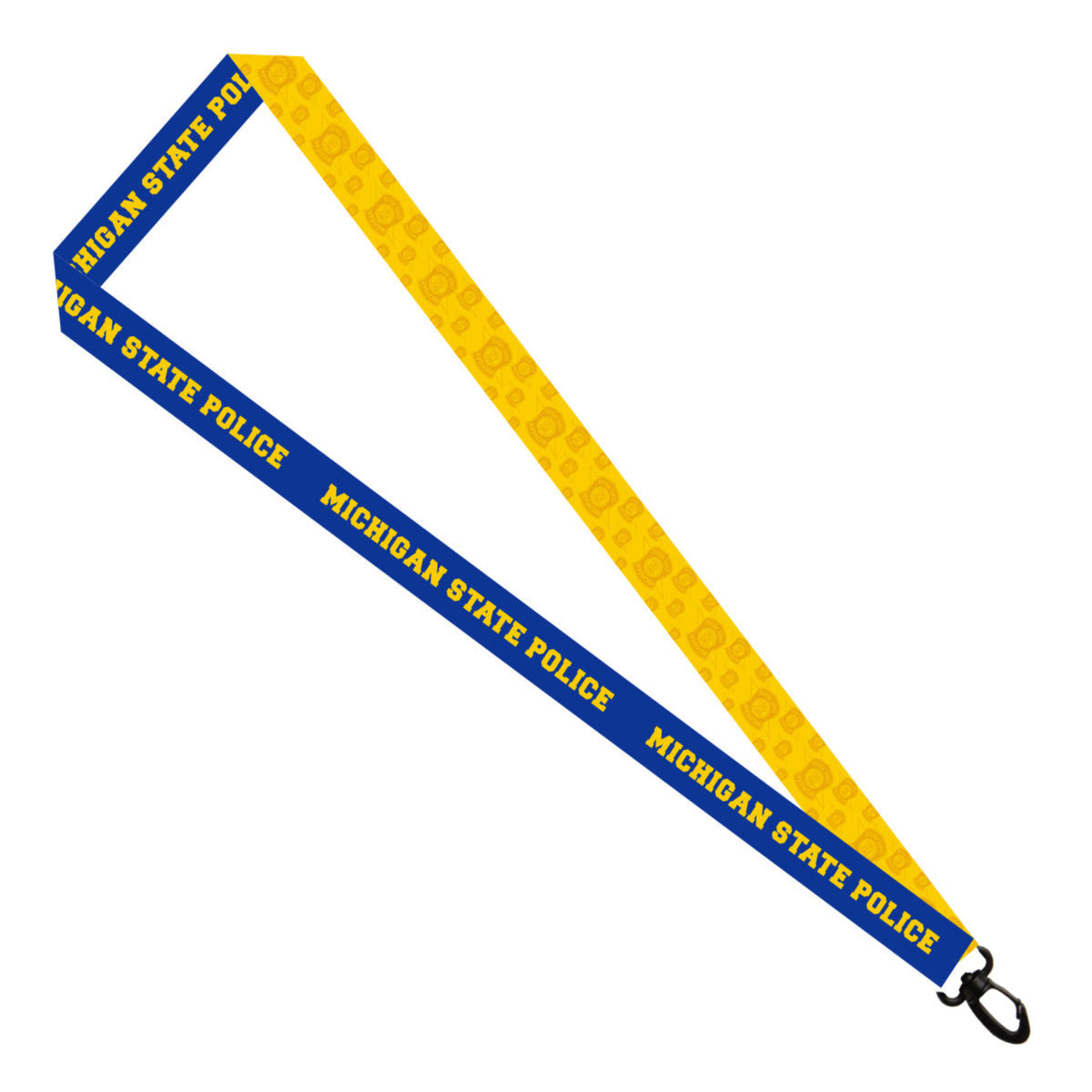 Reverse Satin Lanyard – Michigan State Police Canteen