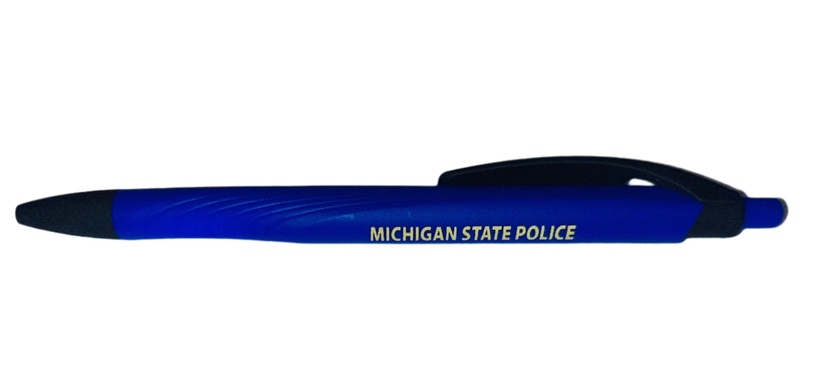 Rubberized Pen – Michigan State Police Canteen