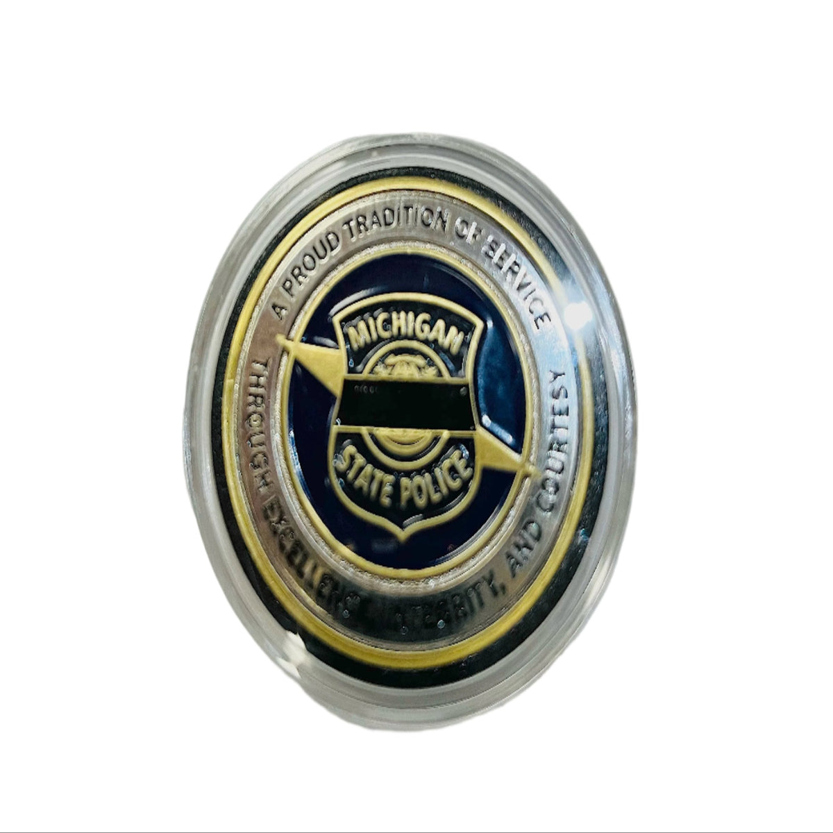 Memorial Challenge Coin – Michigan State Police Canteen