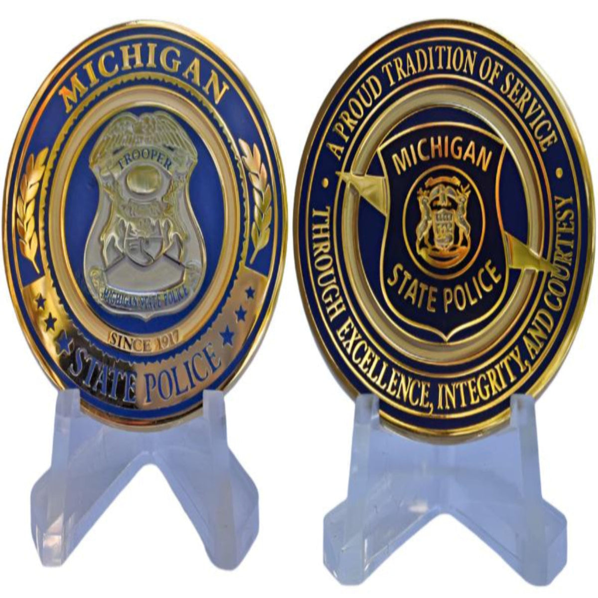 Challenge Coin - MSP – Michigan State Police Canteen